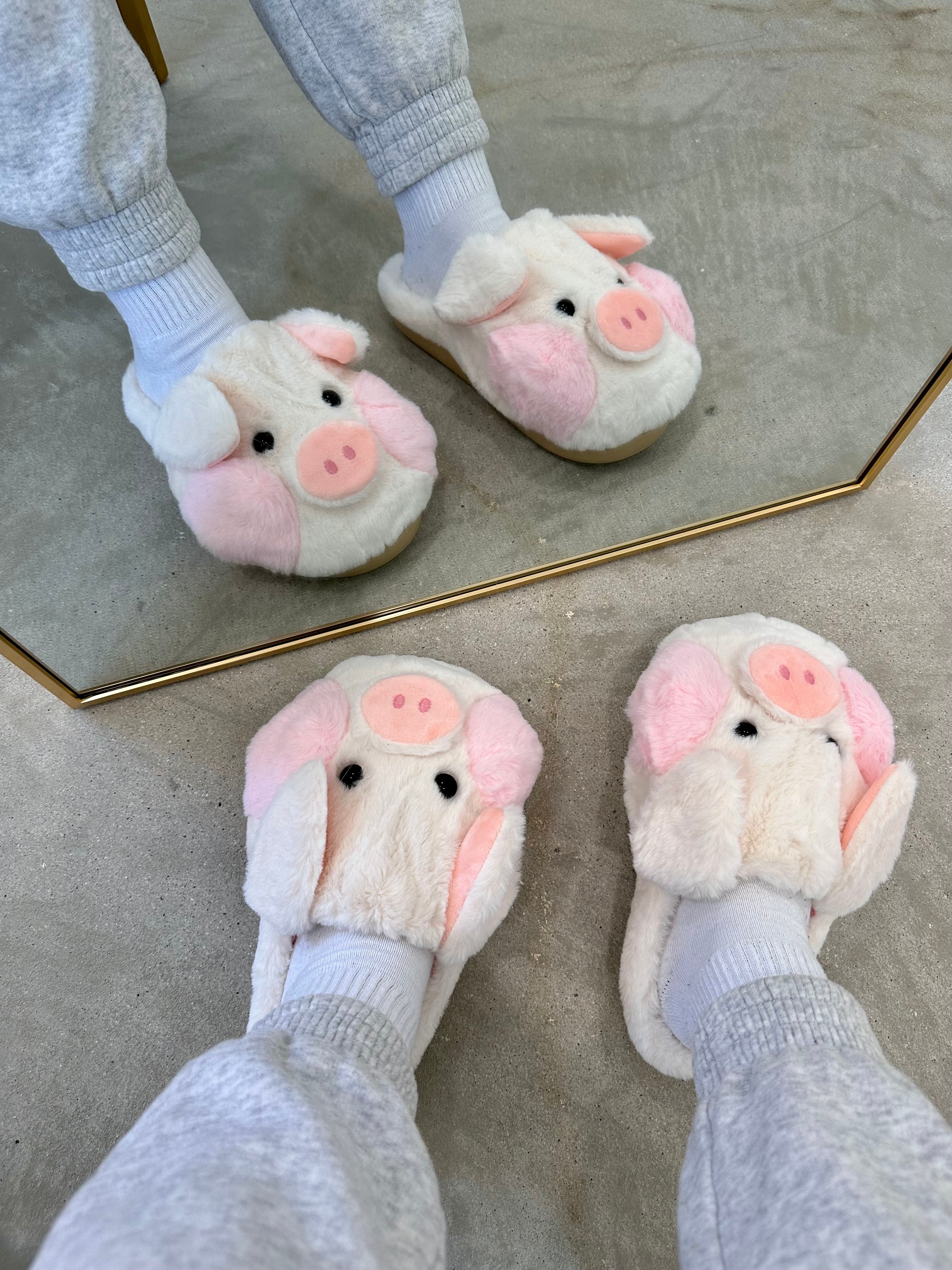 Piggy Slippers – Valeria'S Boutique